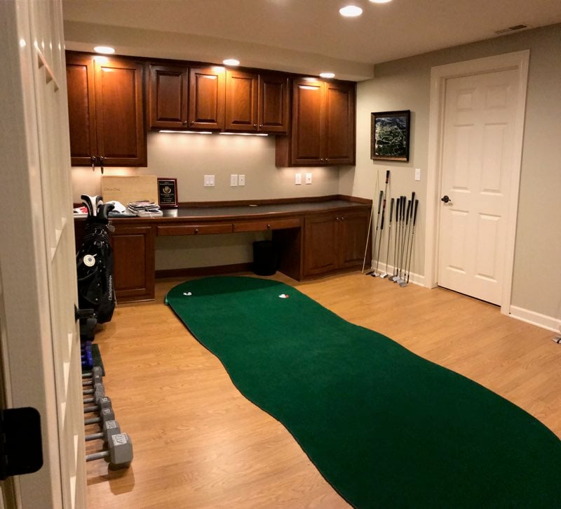 Gene + Dalena | A West Des Moines Basement Fit for a Winner Project ...